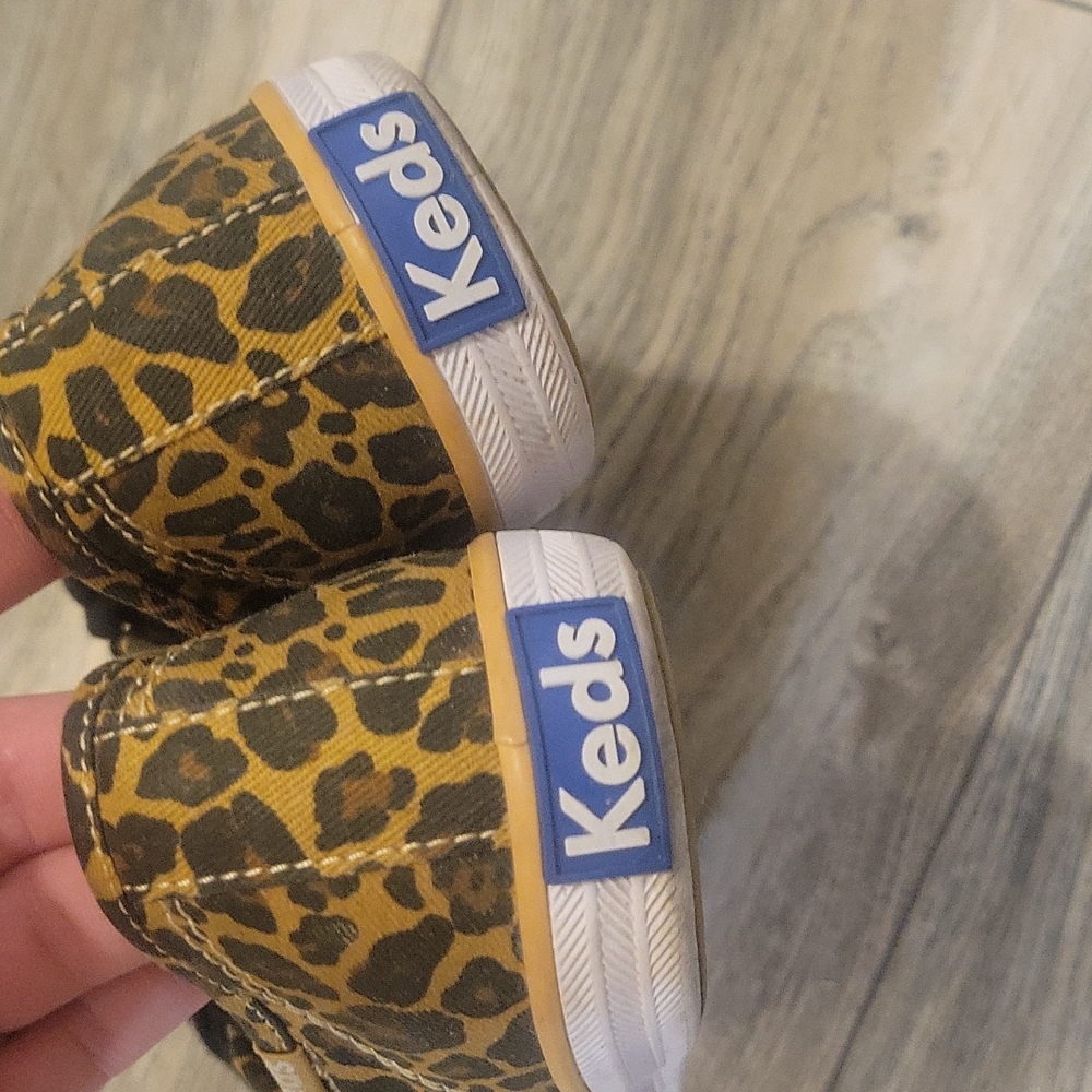 Keds Womens Leopard Print Champion Classic Canvas Lac… - Gem